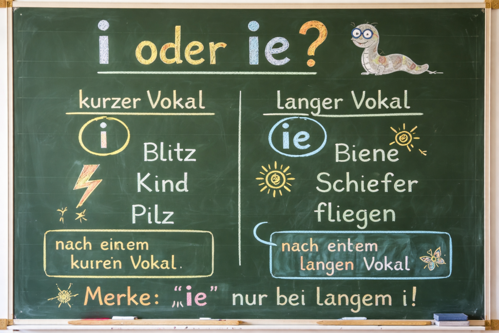 ie oder i? – Lange und kurze Vokale erkennen | Lernhilfe Sprenger